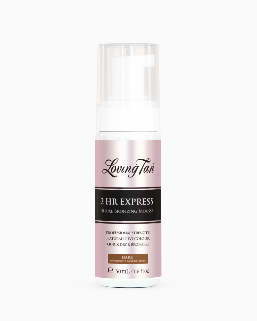 2 HR Express Mousse Dark 50ml | Official Loving Tan®
