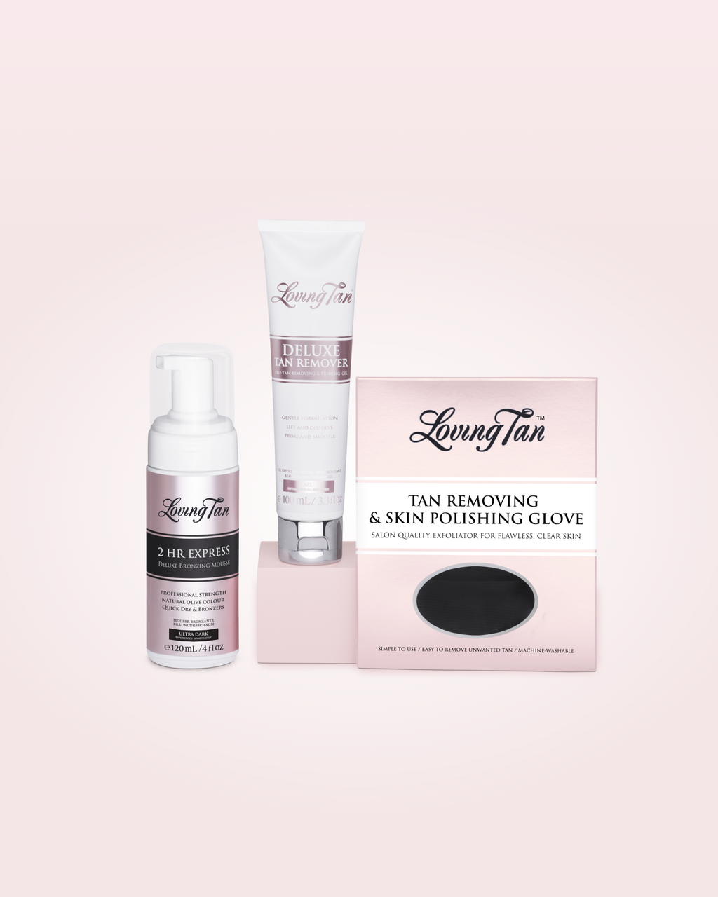 Shop The Tan Remover Express Set Ultra Dark - $83.95 | Official Loving Tan®